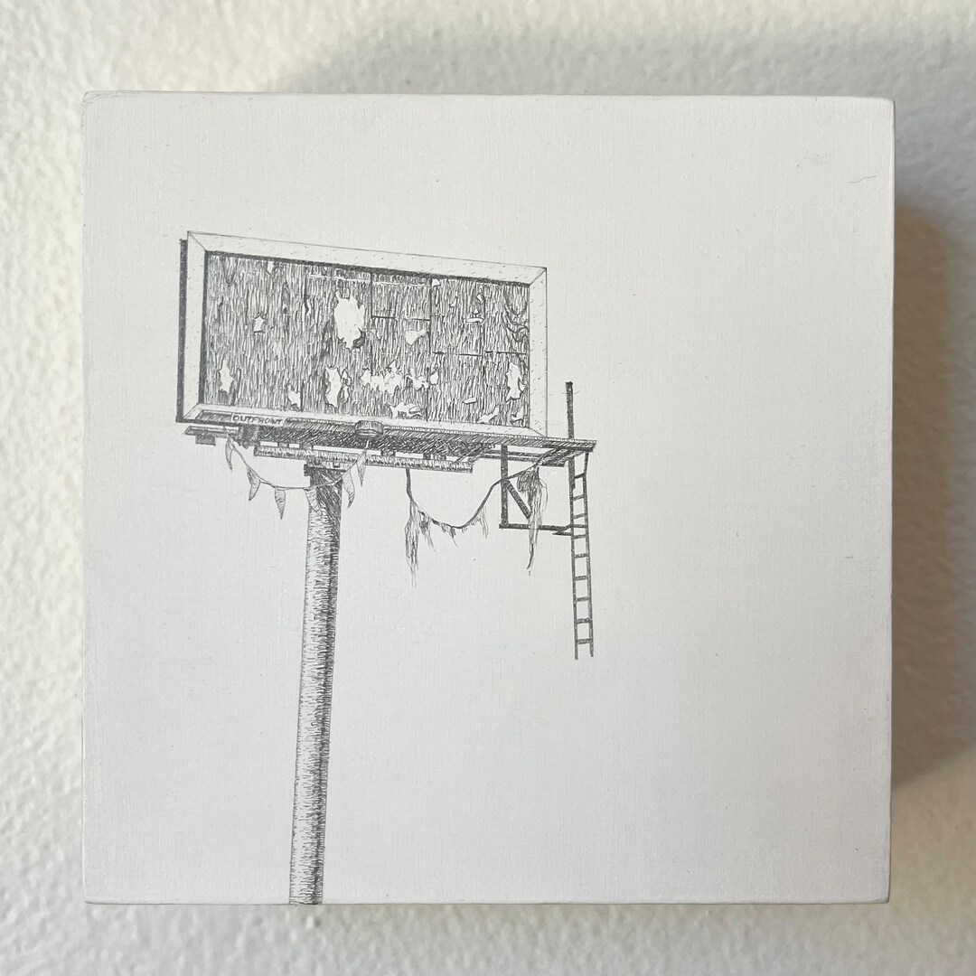 Detailed Pencil Drawing of Urban Banality-4 - Etsy