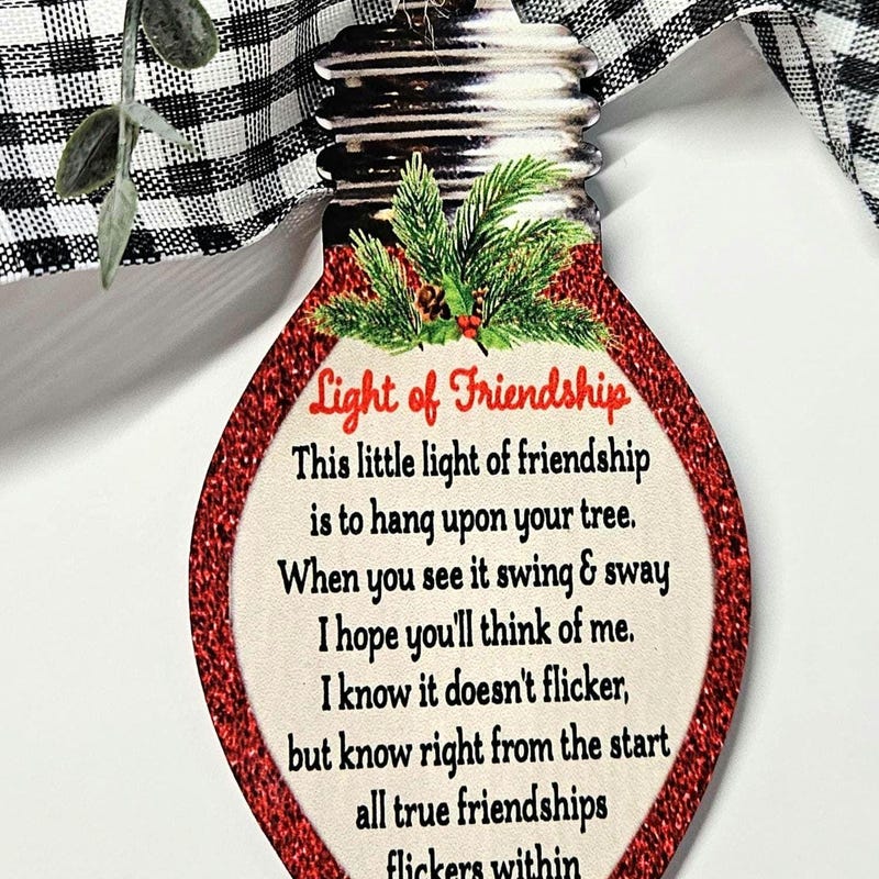 Light of Friendship - Etsy