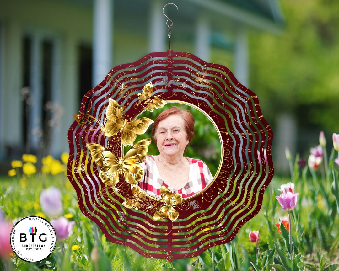 Butterfly Memorial Wind Spinner Sympathy Gift Garden Decor - Etsy