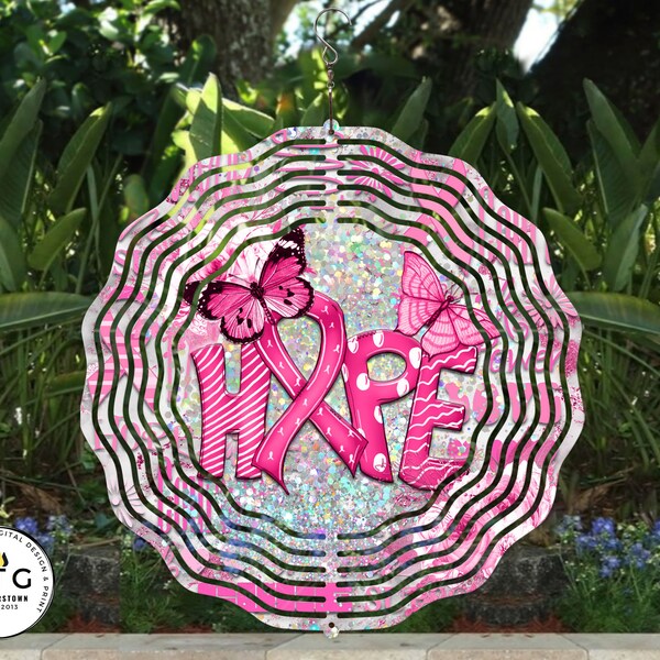 Breast Cancer Garden Decor - Etsy