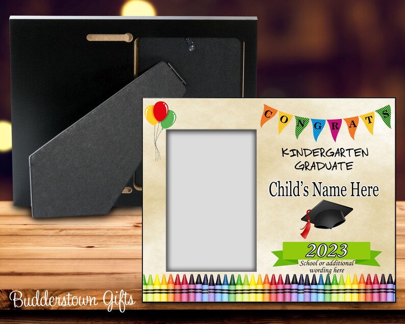 Kindergarten Graduate Personalized Frame Graduation Gift for - Etsy