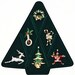 Vintage Kenneth Lane Christmas Pin Brooch Set Franklin Mint - Etsy