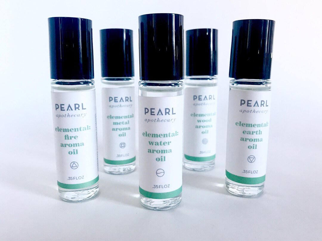 Elemental Aroma Oils - Wood, Fire, Earth, Metal and Water - Etsy