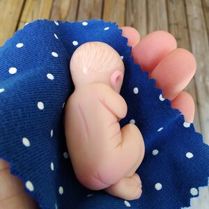 Polymer Clay Babies Awake Blue Eyes Anatomically Correct Baby Boy SIZE ...