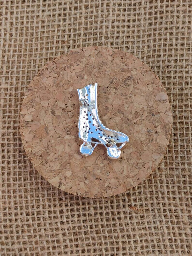 Vintage 90s Lapel Pins // Rainbow Trout // Sparkle Roller - Etsy