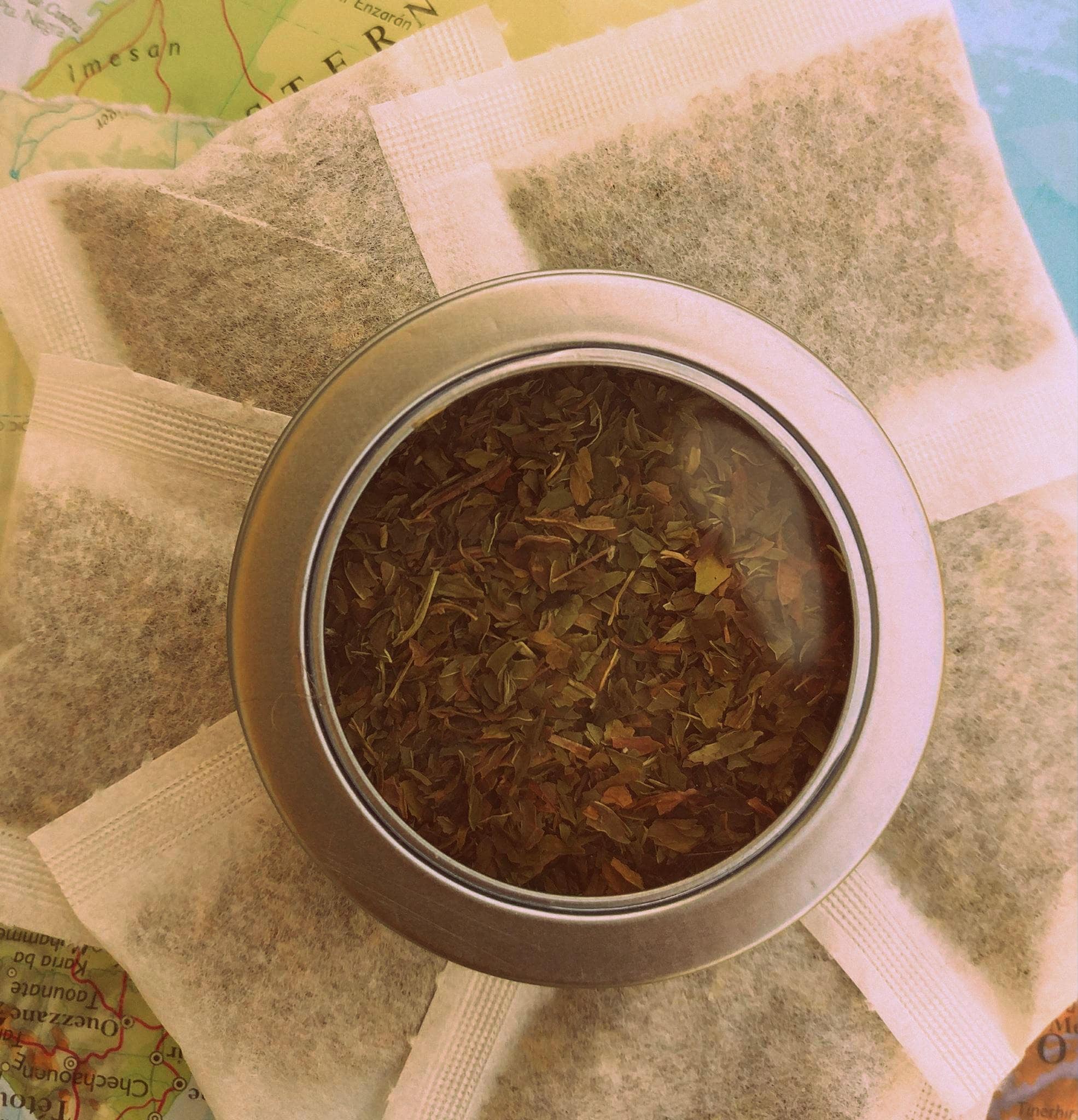 Mystic Mint Tea // Loose Leaf Tin // Hand-filled Tea Bags // - Etsy