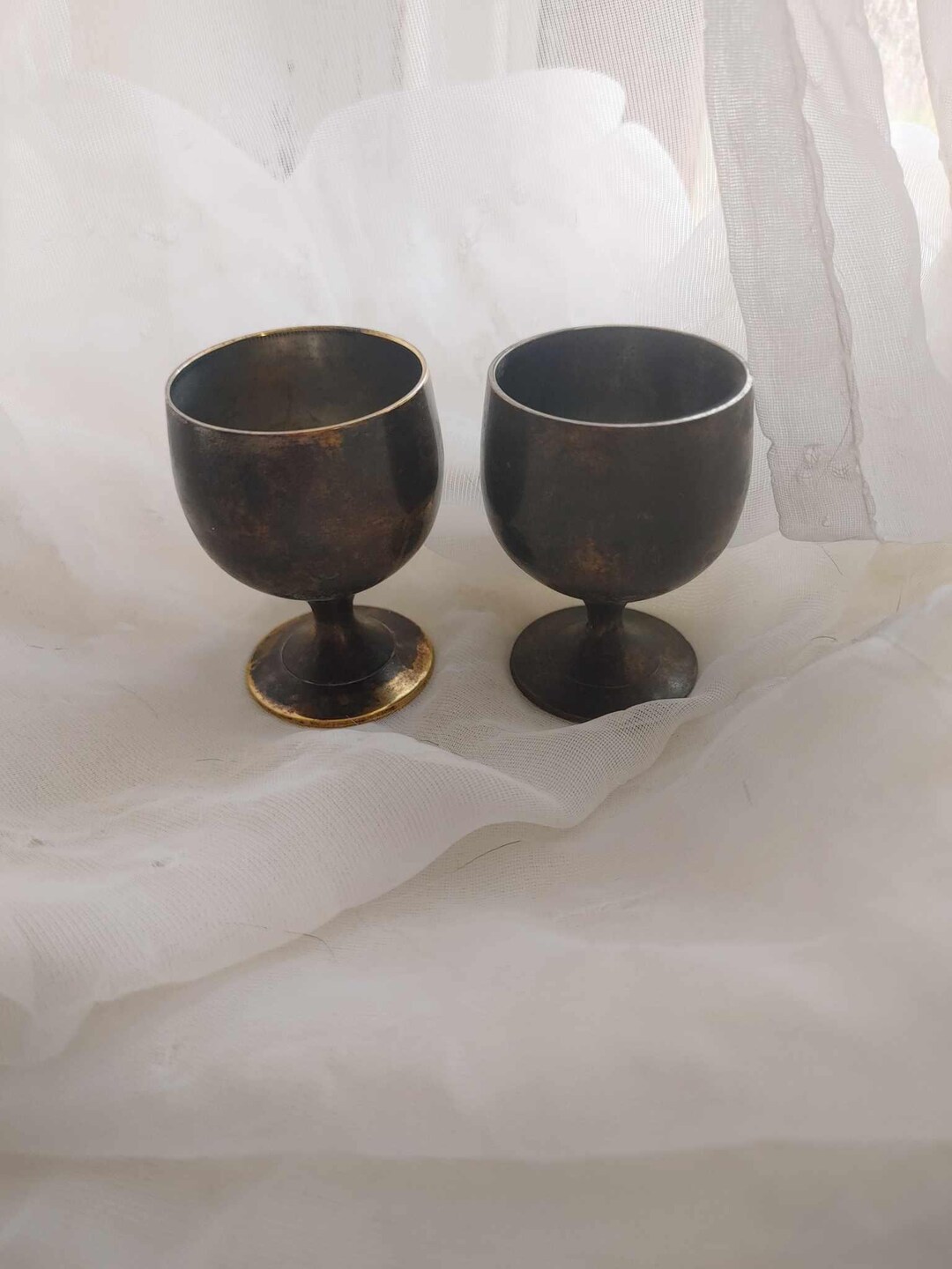 Solid Brass Mini Goblet // Sacred Space Decor // Altar Item // Mini ...
