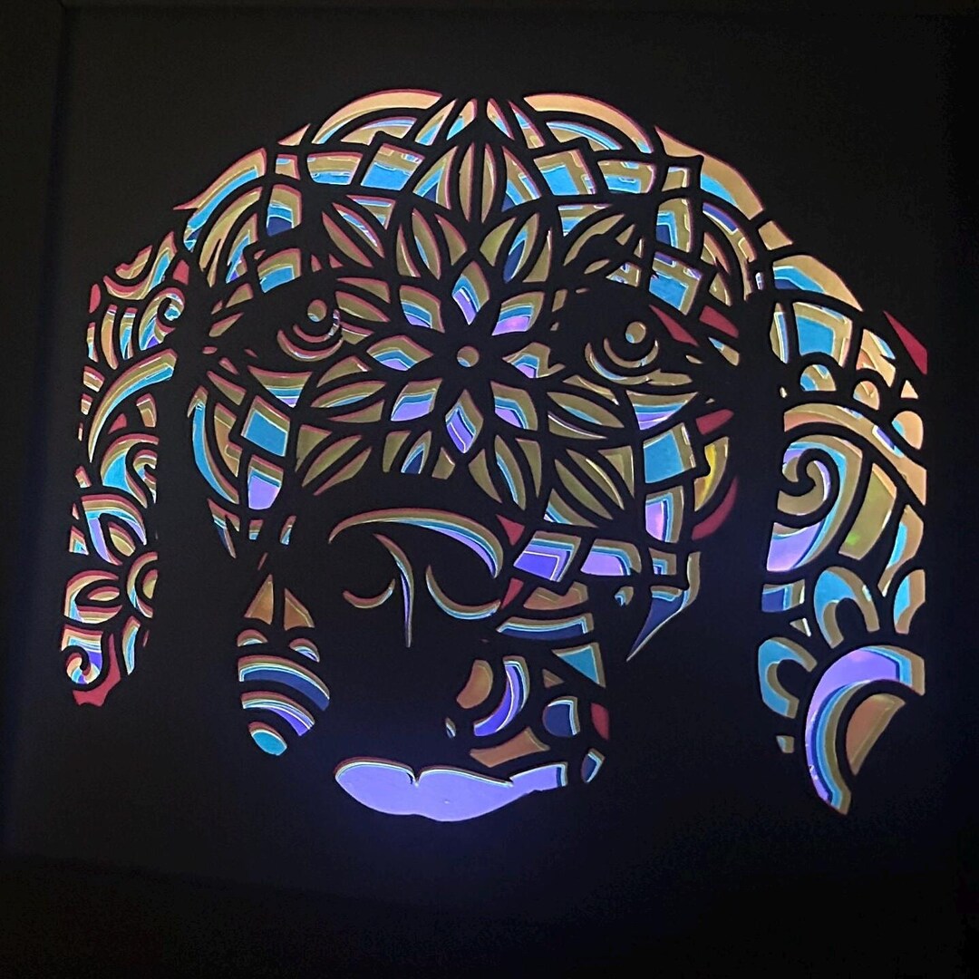 Unique Dog Lover Shadow Box - Variety of Dog Breeds. German Shepard ...