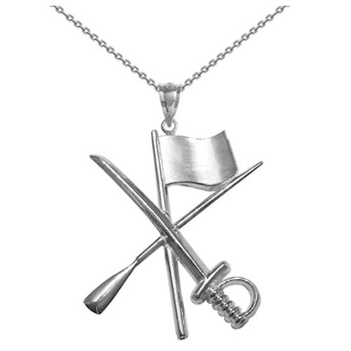 Color Guard Flag Rifle Saber Necklace - Etsy