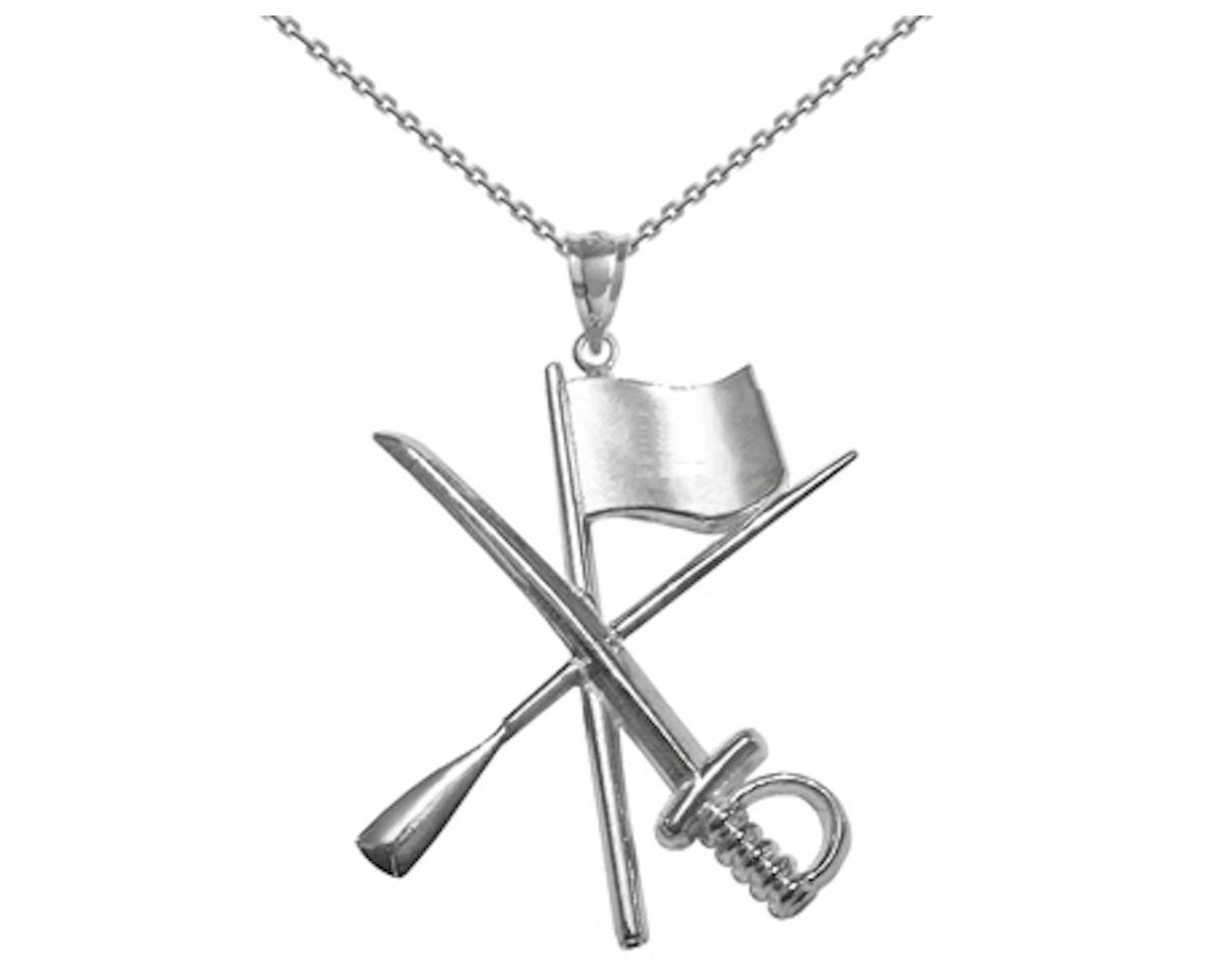 Color Guard Flag Rifle Saber Necklace | Etsy