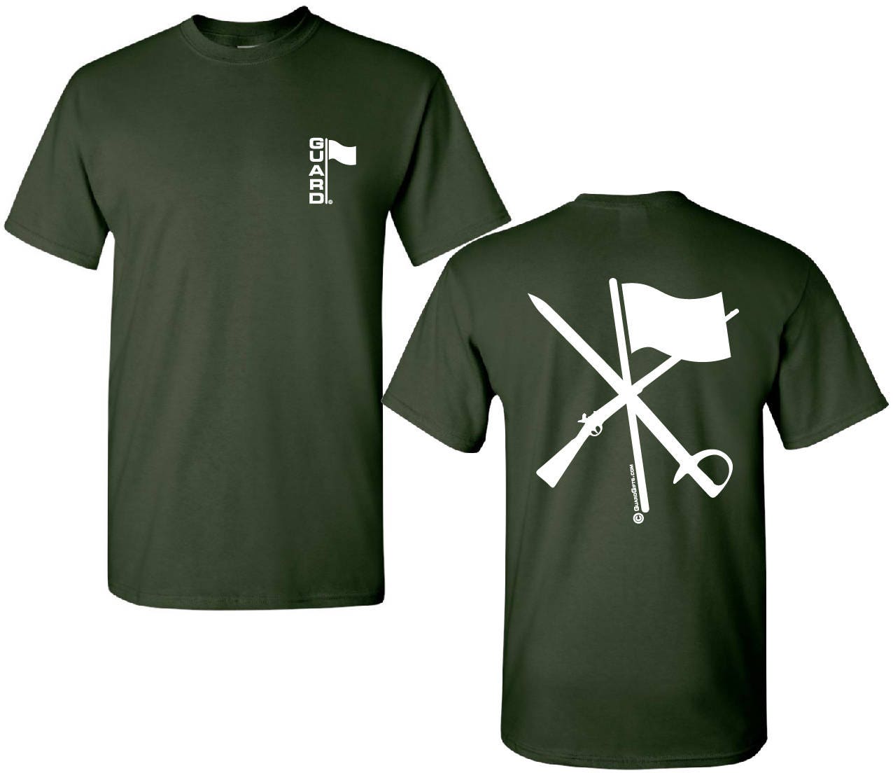 Color Guard T-shirt in Forest Green. Perfect Gift for Colorguard Winter ...