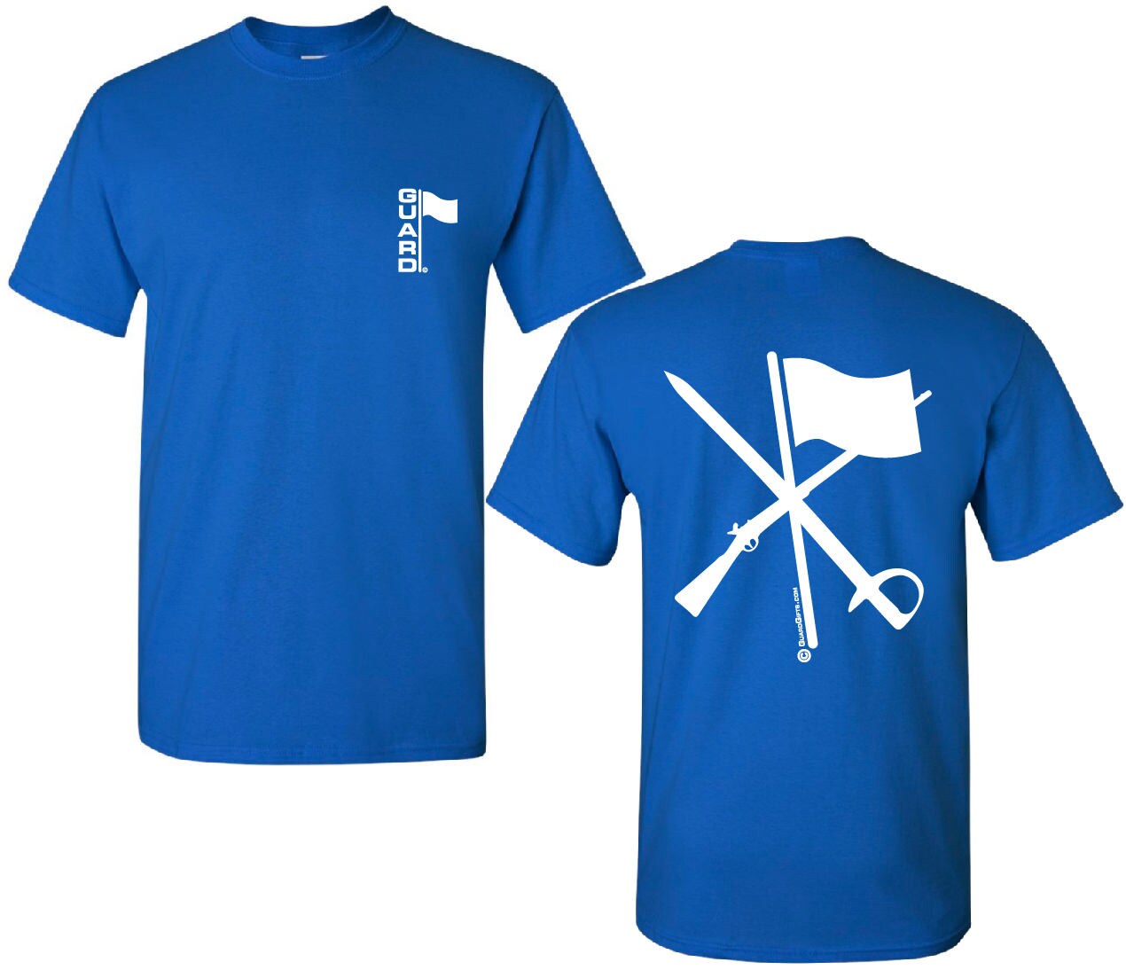 Color Guard T-Shirt In Majestic Blue Great Quality Free | Etsy