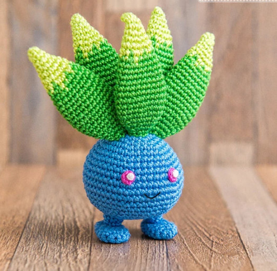 Pokemon Oddish Amigurumi Crochet Pattern Crochet Oddish Cute - Etsy UK