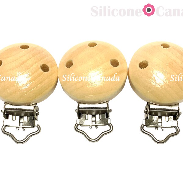 Wood Pacifier Clip - Etsy