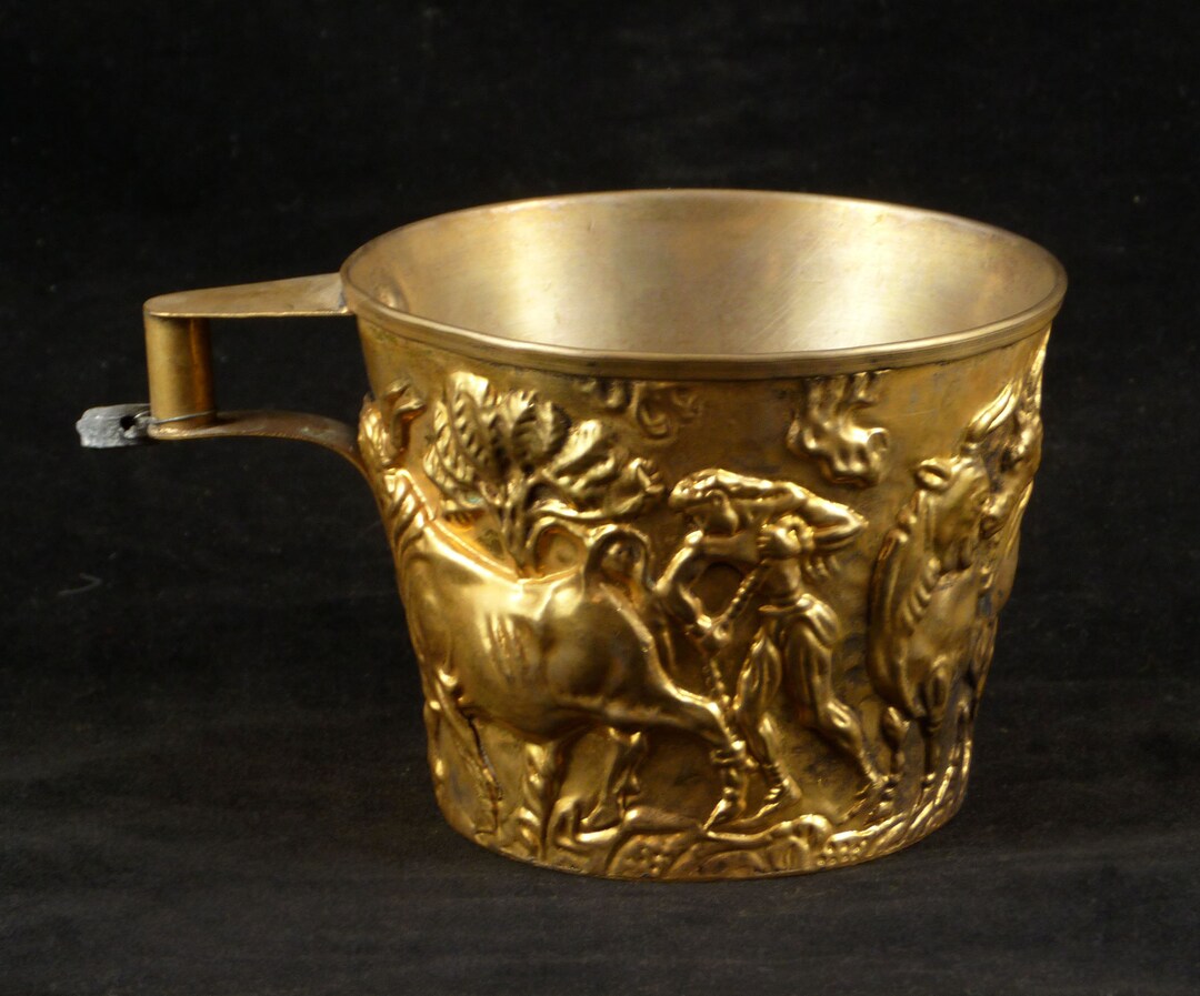Vapheio Mycenaean Museum Replica Ritual Cup - Etsy