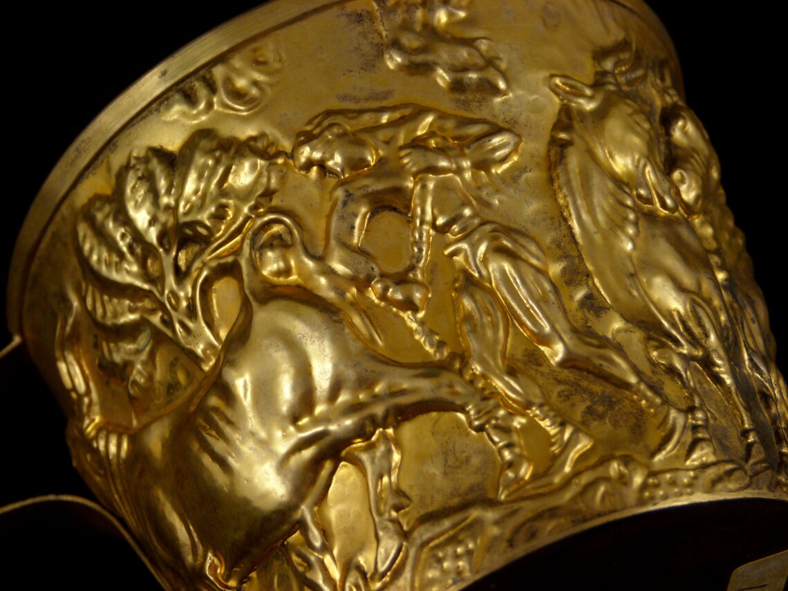 Vapheio Mycenaean Museum Replica Ritual Cup - Etsy
