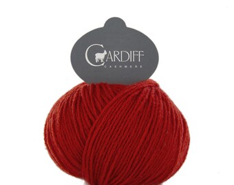 Cardiff Cashmere Classic Yarn: Blush, Antique Green, Baby Blue, Red ...