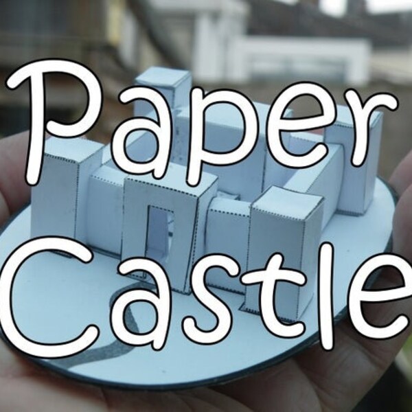 Paper Toy Castle - Etsy