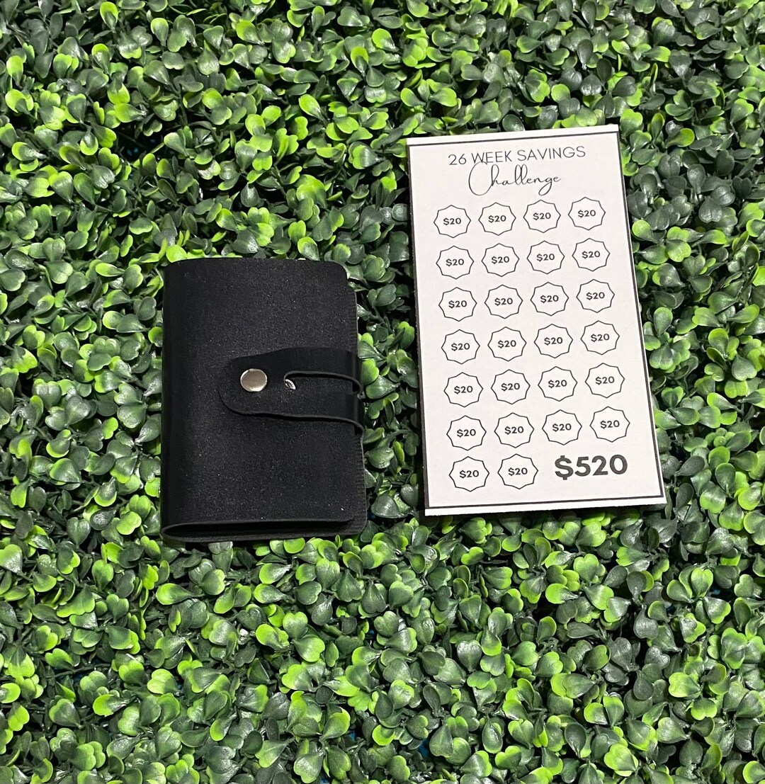 26 Week 520 Dollar Savings Challenge Set, Bundle, Budget Savings ...