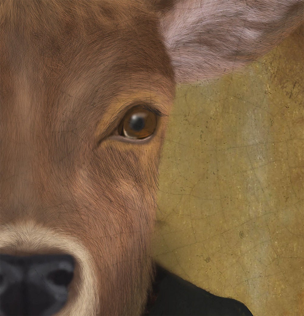 Limited Edition Deer Print - the Immortal Deer - Deer Painting, Deer ...