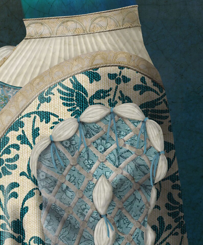 Limited Edition Set of 2 Peacock Paintings Anthropomorphic Art Peacock ...