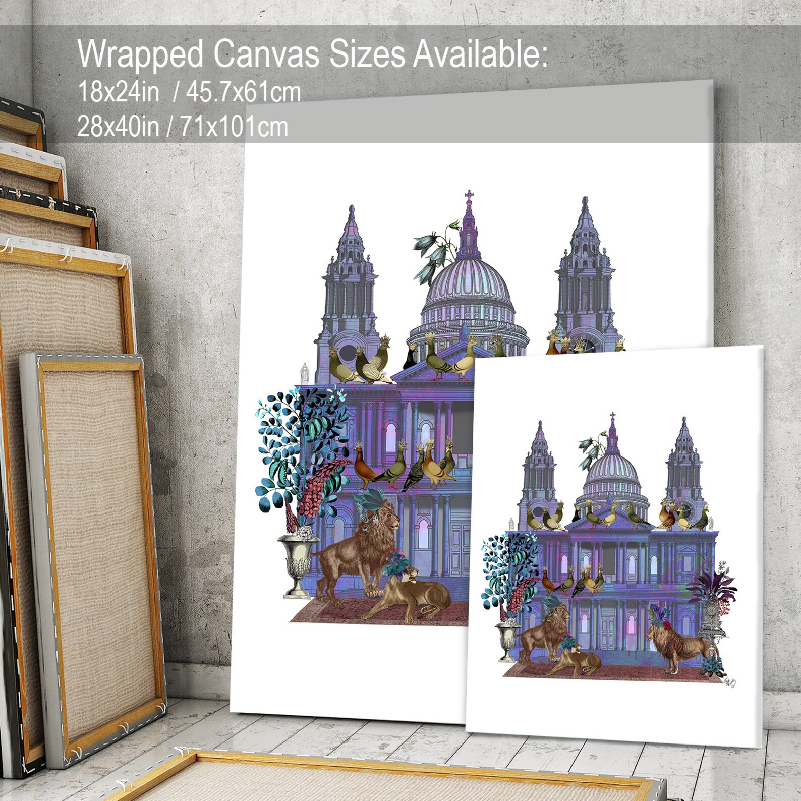 St Pauls Cathedral London Poster Travel Gift London City - Etsy