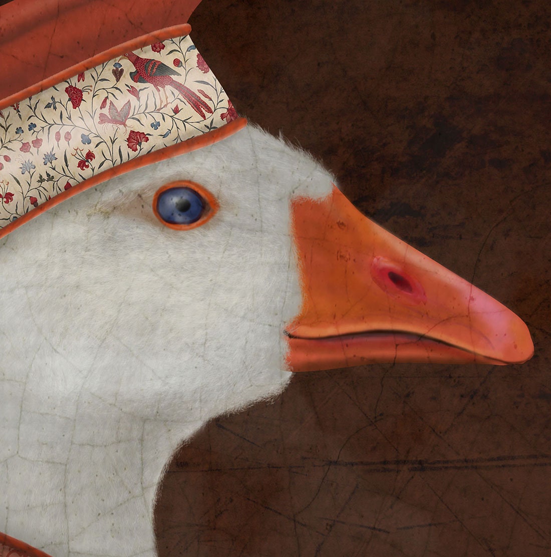 Limited Edition - Pair of Geese Prints Large Canvas Wall Art ...