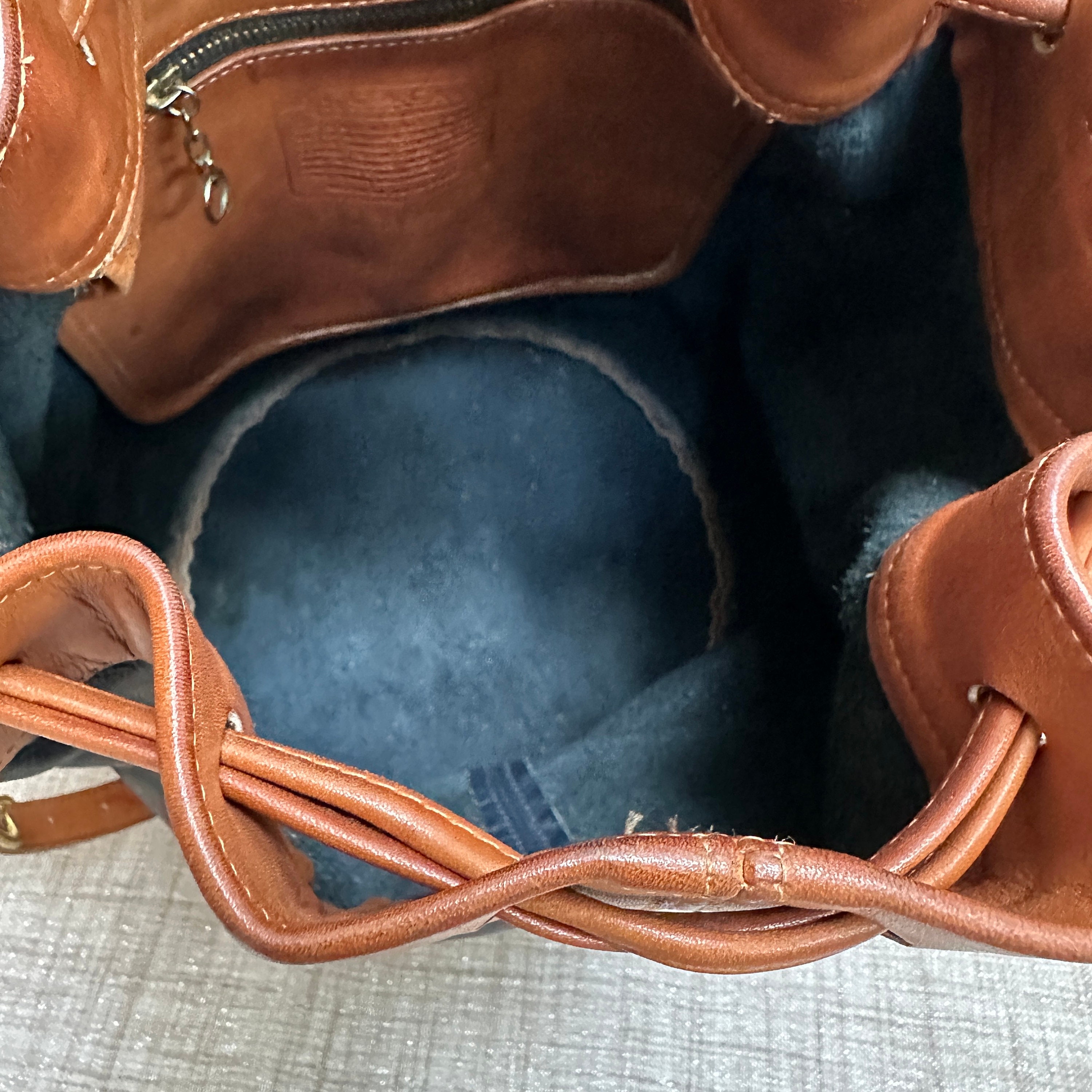 Rare Vintage Coach Spectator Drawstring Duffle Bag 6022 Shoulder Bag ...