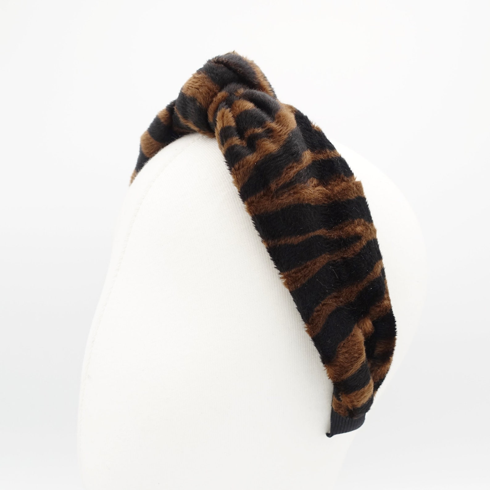 Zebra Knotted Headband Animal Print Pattern Hairband Woman Hair ...