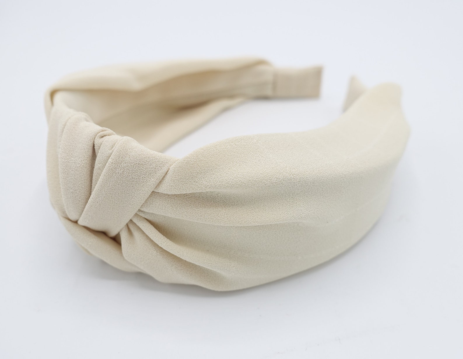 Chiffon Grid Knot Headband Thin Fabric Hairband Women Hair Accessory - Etsy
