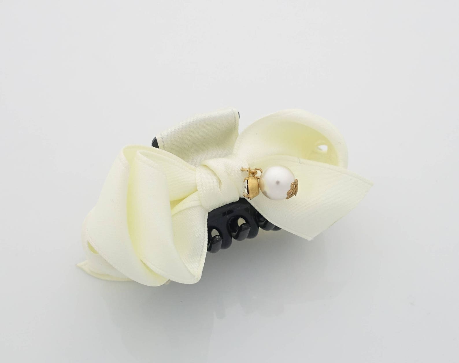 Handmade Satin Bow Mini Hair jaw Claw Clip Women Hair | Etsy