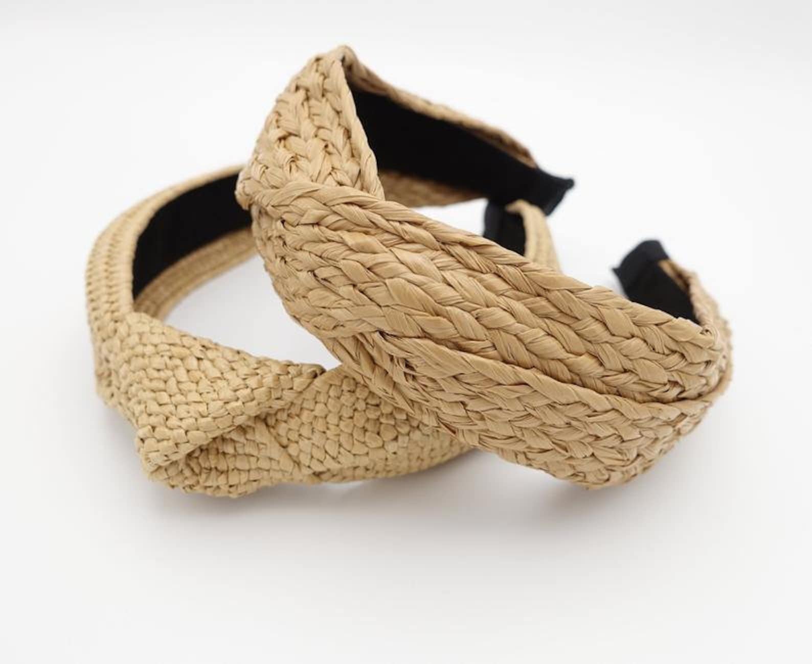 Straw Women Headband Vacation Rattan Hairband Woman Hair Accessories - Etsy