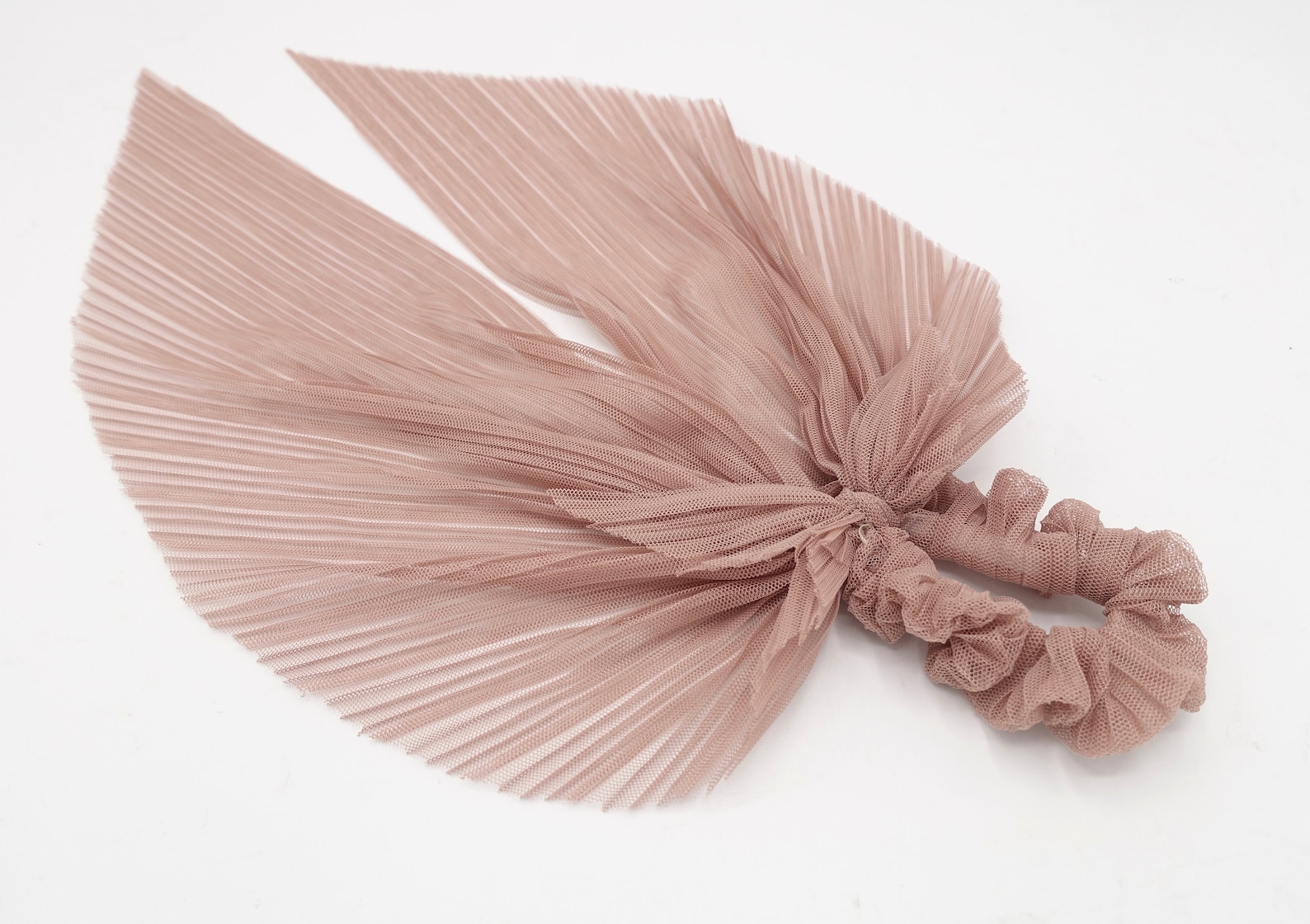 Mesh Pleated Long Tail Scrunchies Bow Knot Scrunchie Women | Etsy