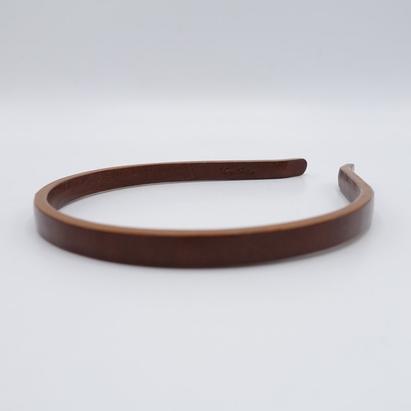 Narrow Headband Leather - Etsy