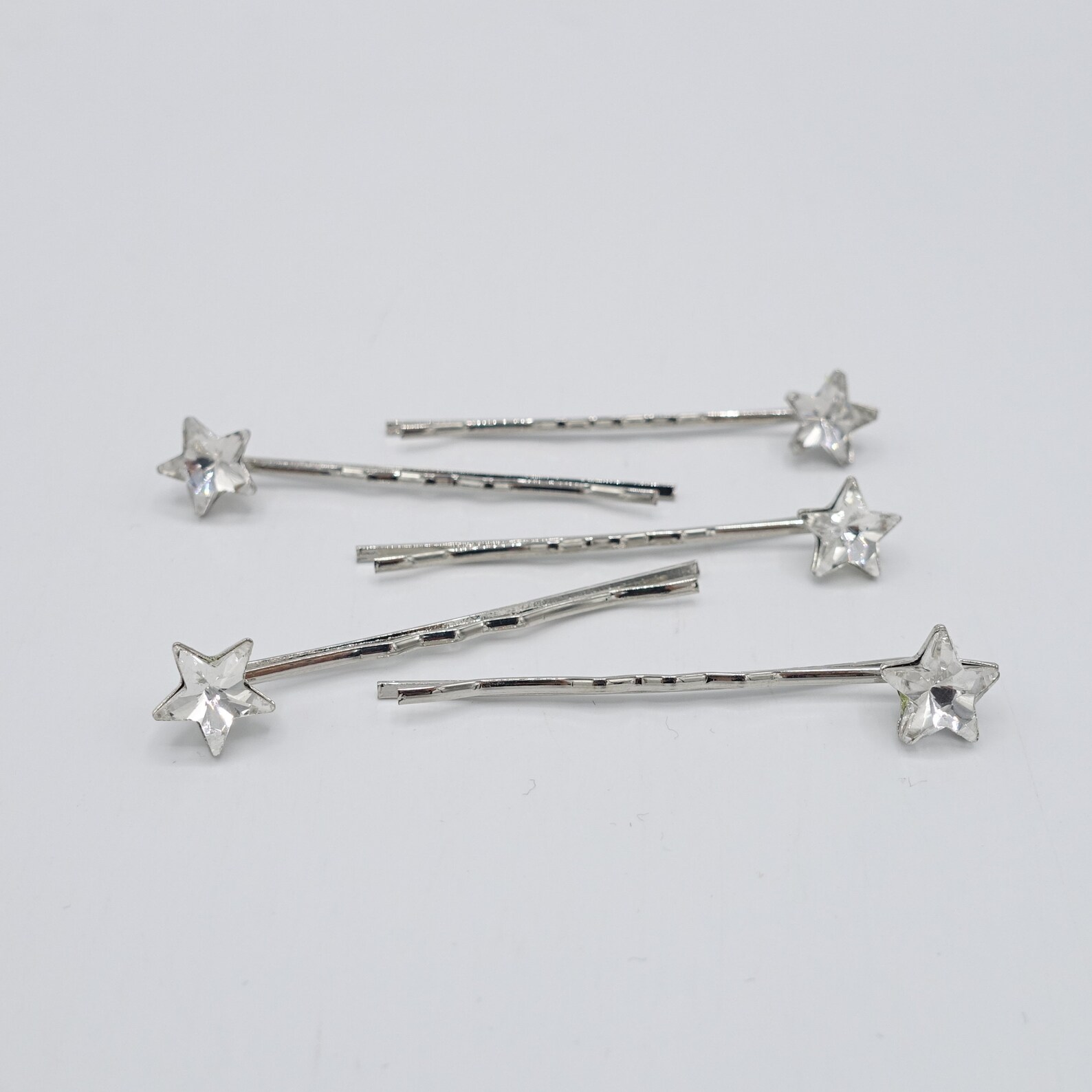 Glass Star Bobby Pin Set - Etsy