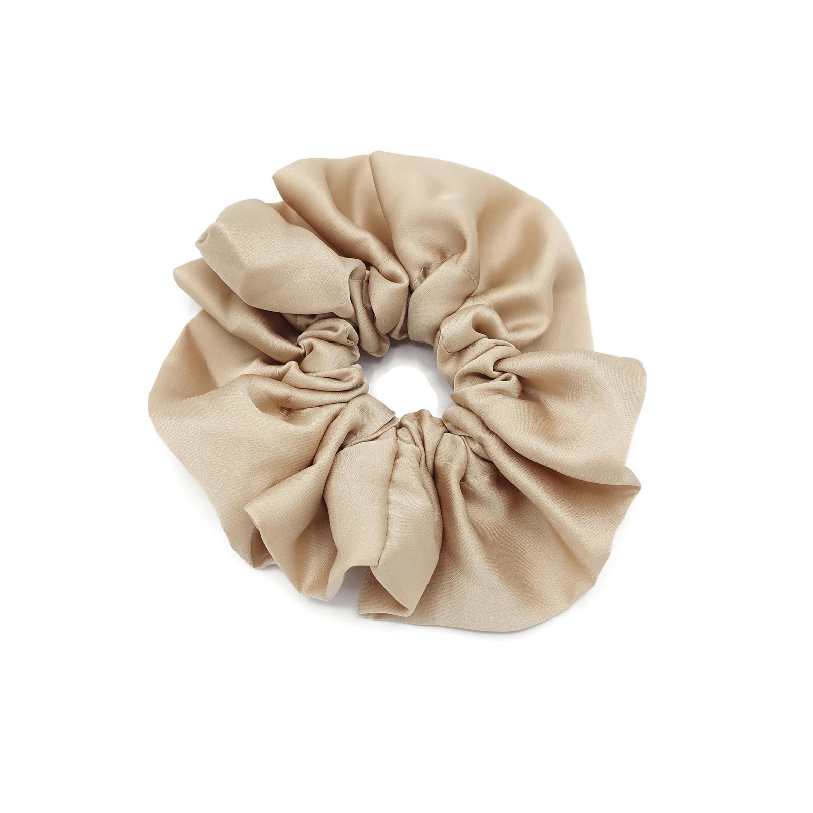 Solid Satin Oversized Scrunchies Large Scrunchie Hair Scrunchy - Etsy