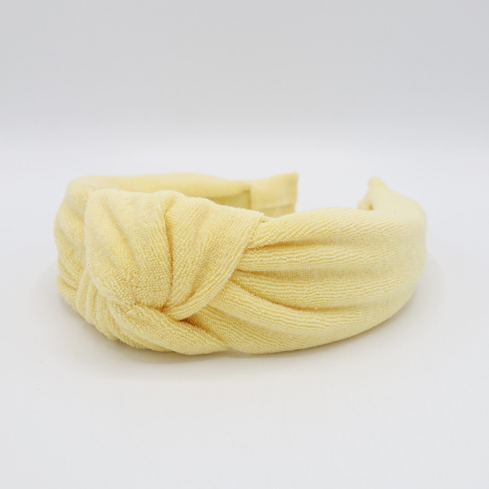 Terry Cloth Top Knot Headband Cozy Fashion Hairband for Women - Etsy