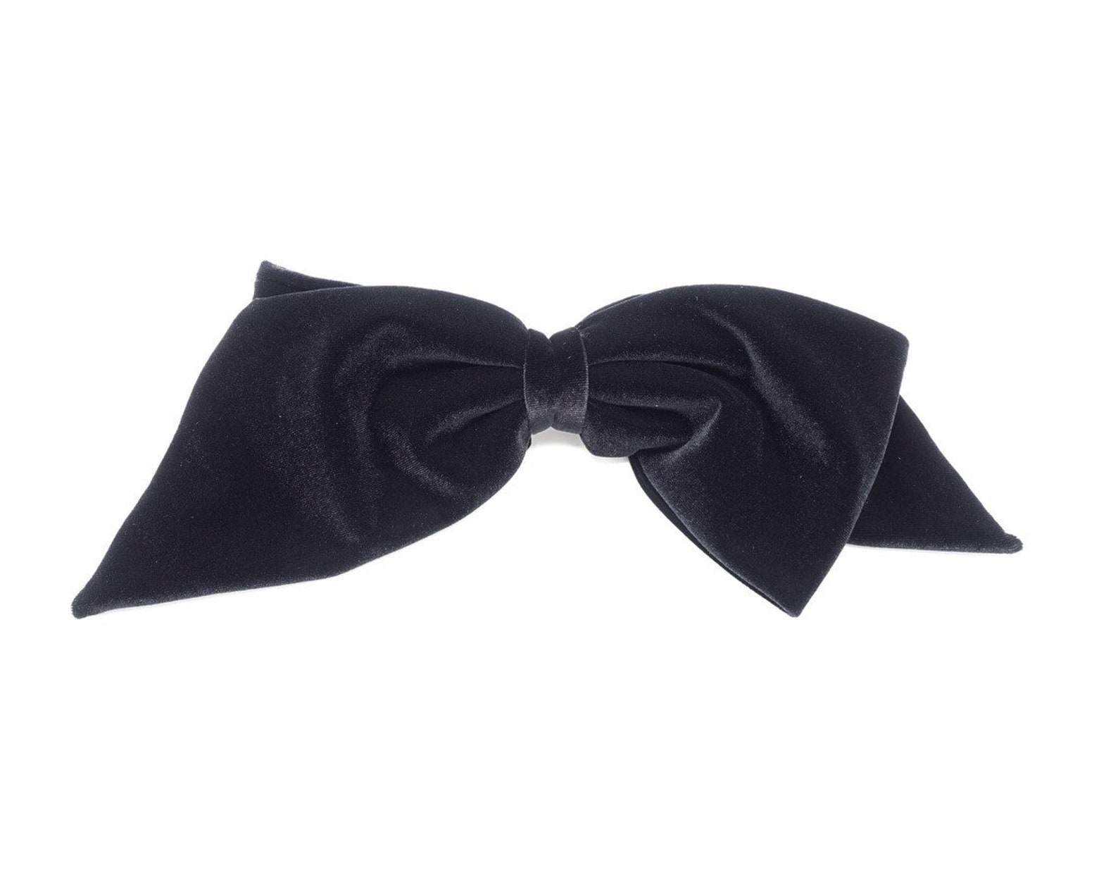 Velvet Black Bow Hair Accessory Shop for Women - Etsy