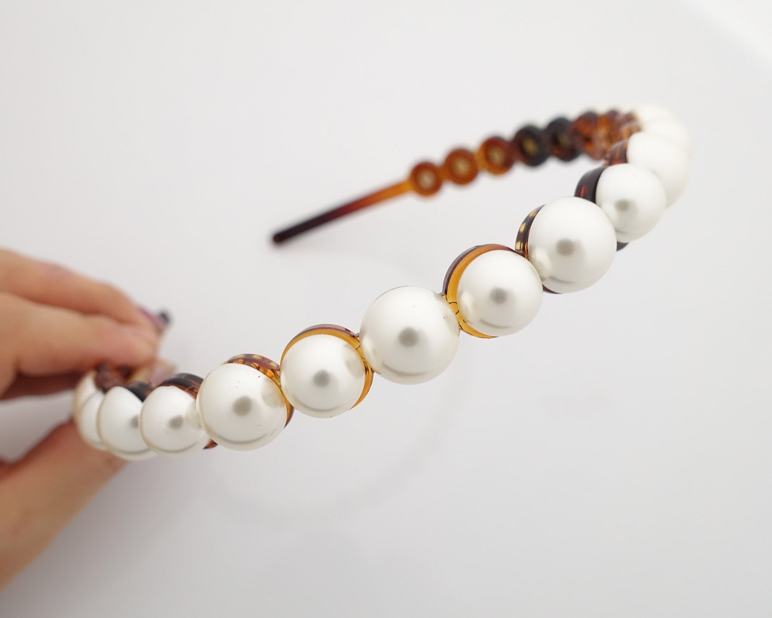 Pearl Decorated Headband Woman Hair Accessory - Etsy