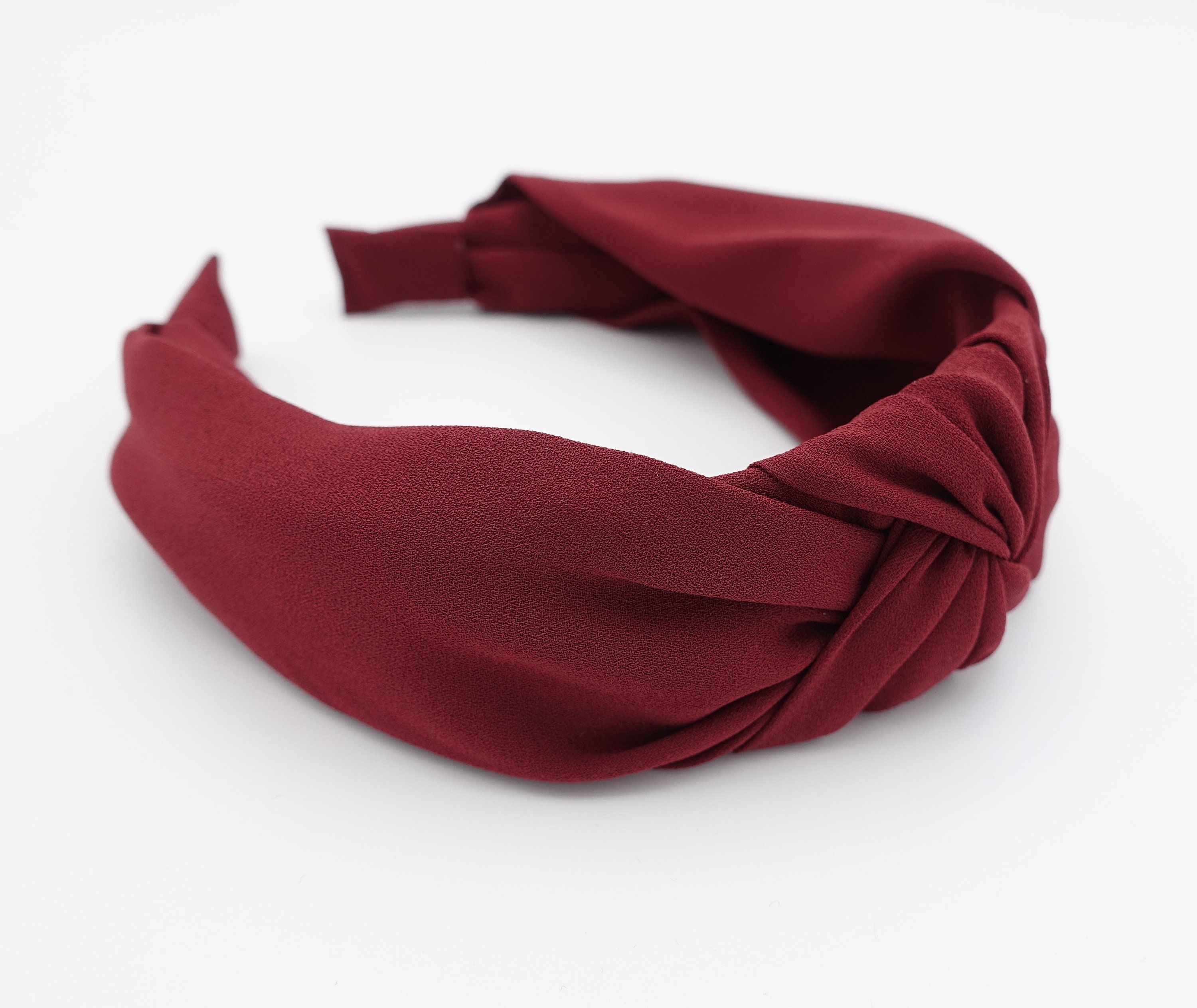 Chiffon Knot Headband Solid Basic Women Hairbands - Etsy