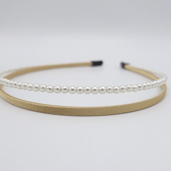 Double Headband - Etsy