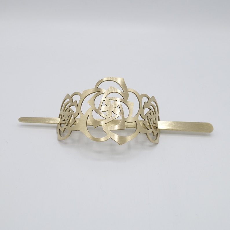 Metal Hair Barrette With Stick Hair Slide for Women - Etsy