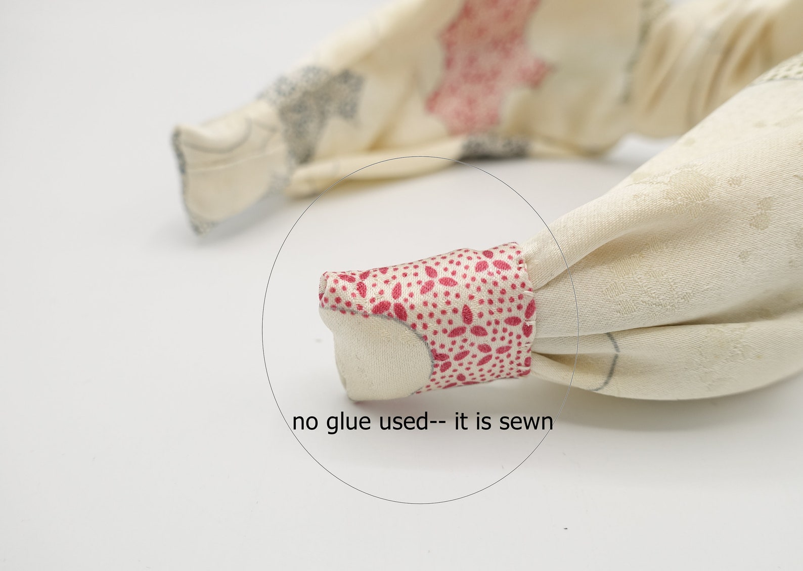 Silk Top Knot Headband Kimono Pure Silk Luxury Hairband for | Etsy