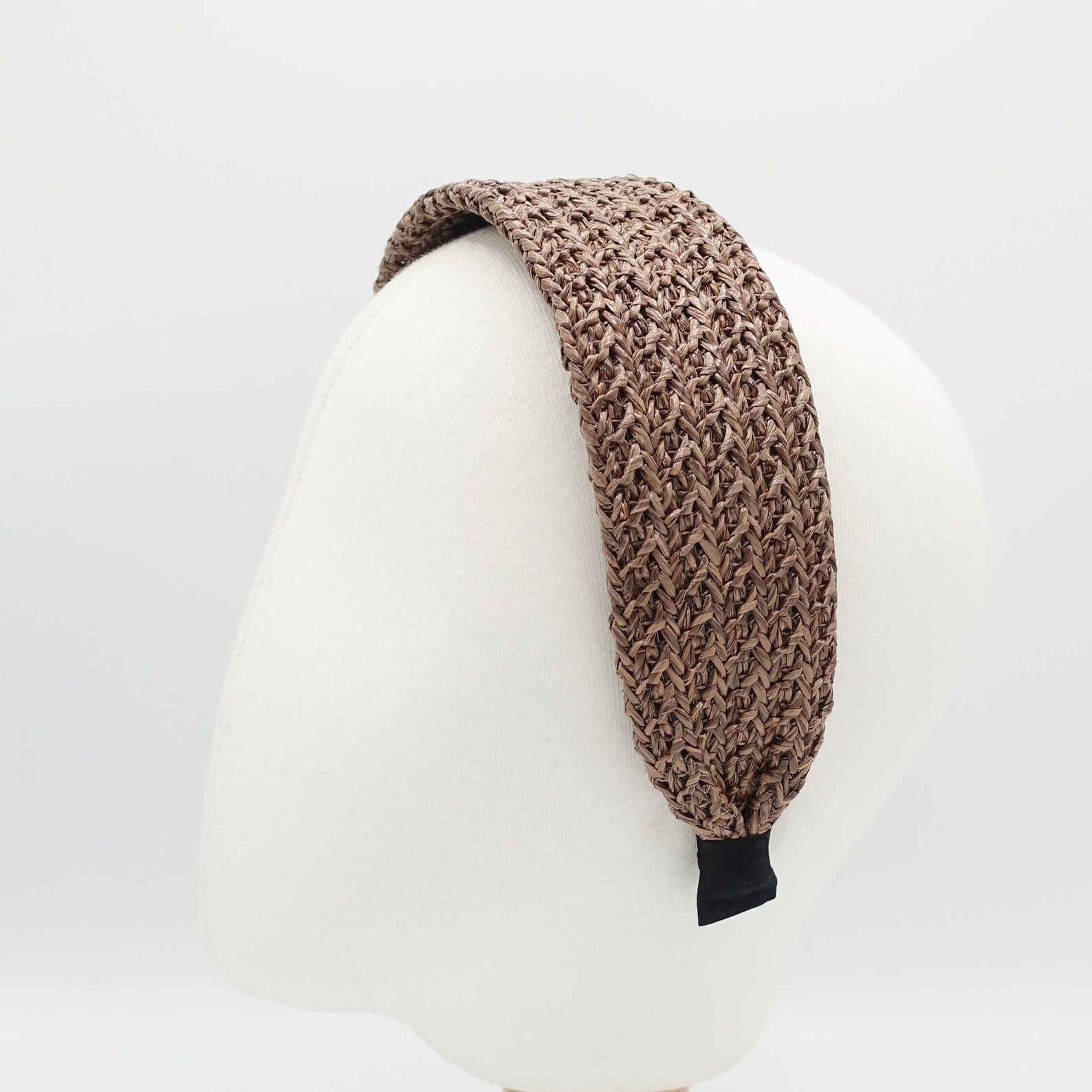 Comfortable Faux Straw Flat Headband - Etsy