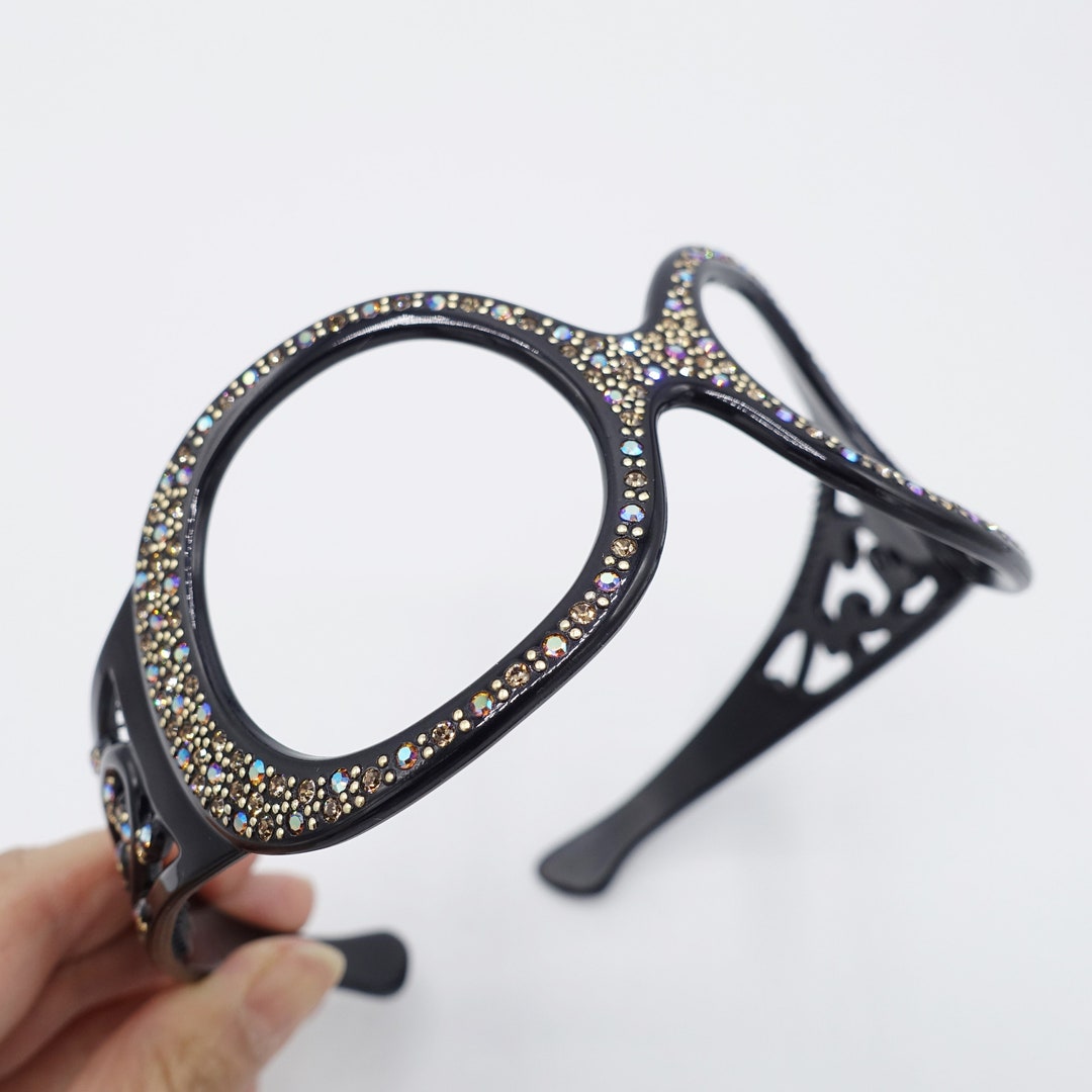 Glasses Headband Rhinestone Headband Stylish Hairband for Women - Etsy