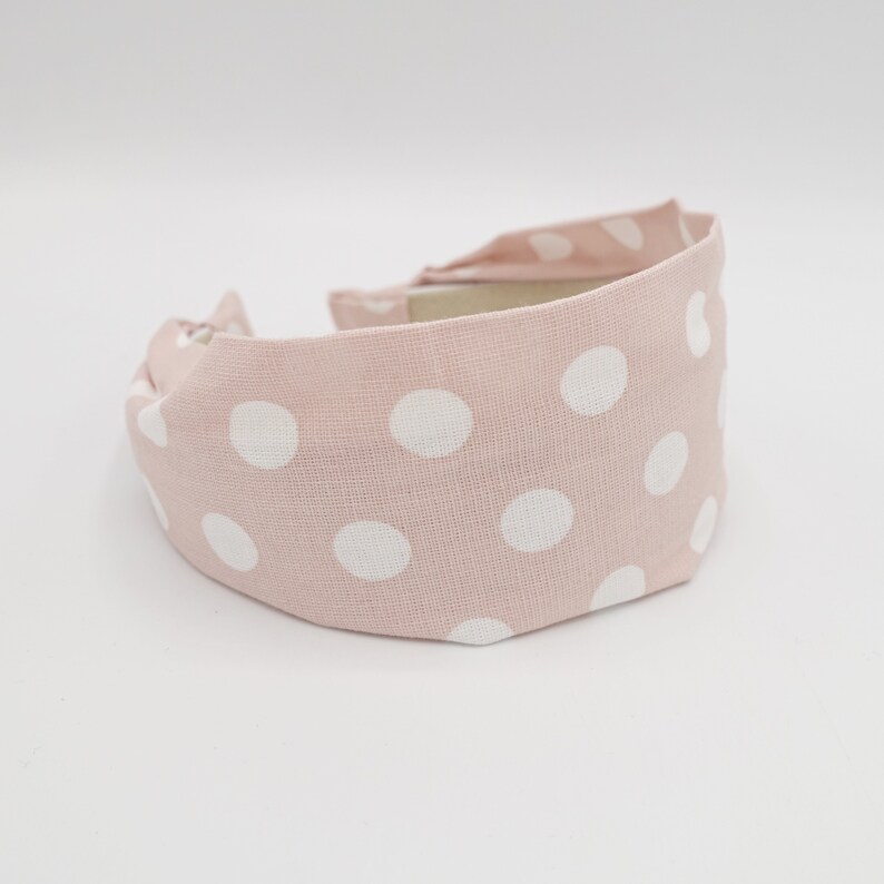 Dot Flat Headband Casual Wide Hairband Hair Accessory for Women - Etsy