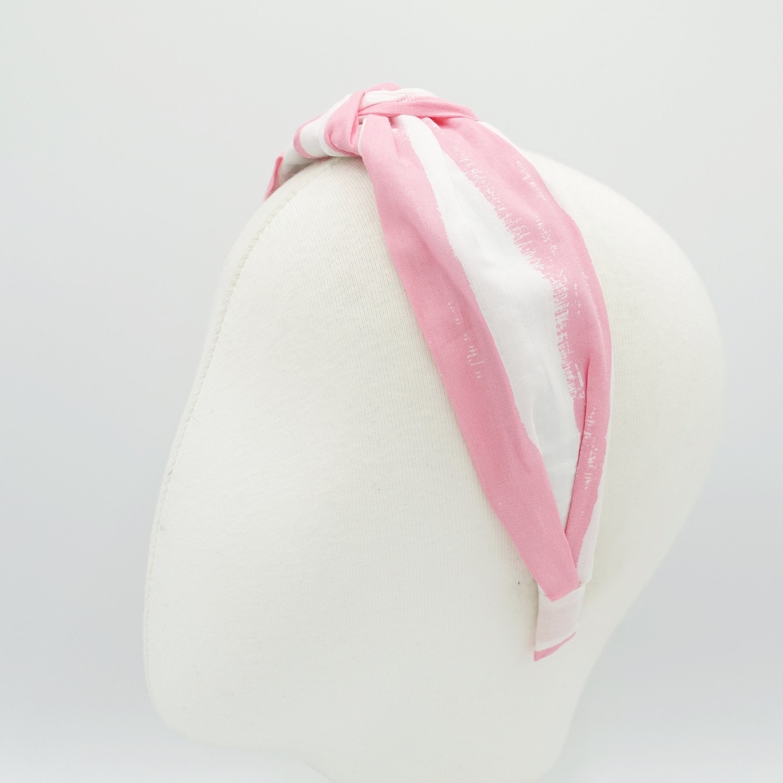 Wide Stripe Print Headband Knot Hairband Casual Hair Accessory for ...