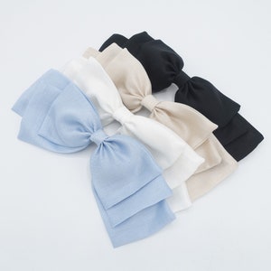 Floppy Hair Bow Stacked Hair Bow for Women - Etsy