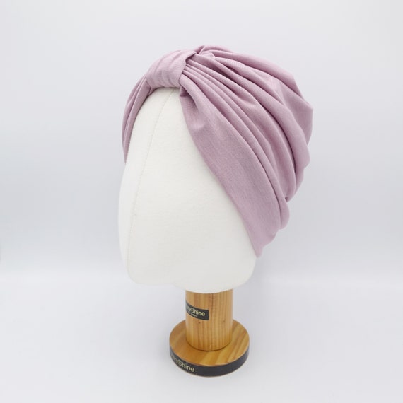 Cotton Pleated Turban for Women | Etsy