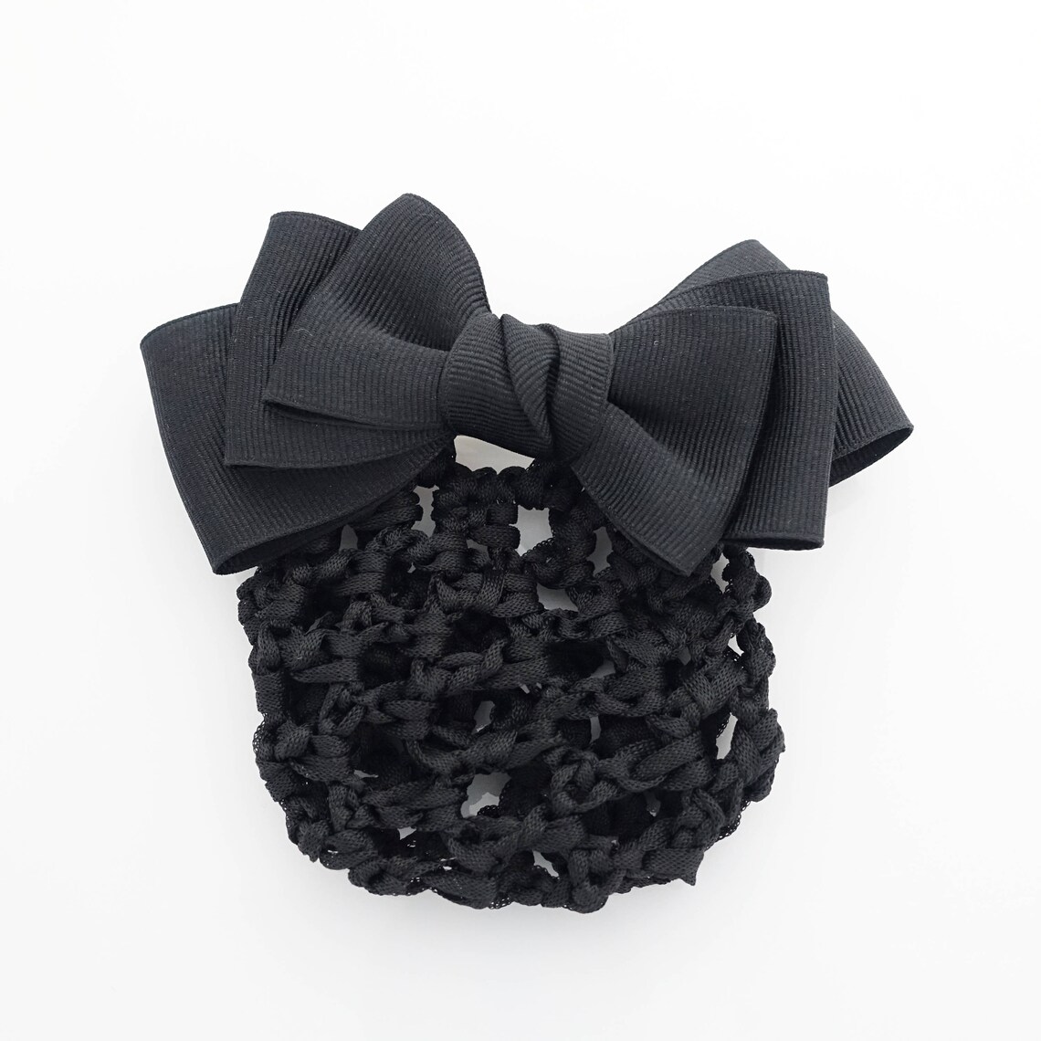 Hair Snood Net bow french barrette Clip hygienic hair | Etsy